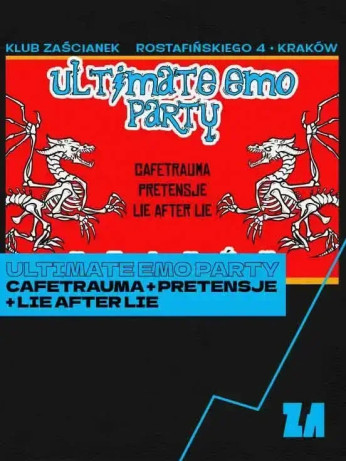 Ultimate Emo Party: CafeTrauma, Pretensje, Lie After Lie - Koncert - 11 ...