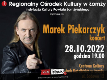 Marek Piekarczyk akustycznie zespołem - Koncert - 28 Październik 2022 - Łomża - Atrakcje.pl