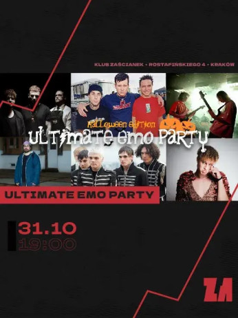 Ultimate Emo Party: Halloween Edition w Krakowie - Koncert - 31 ...